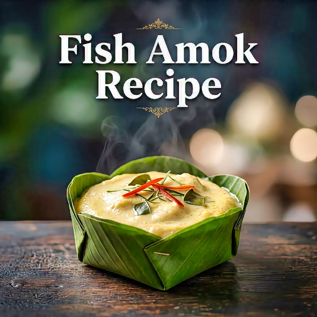 Cambodian Fish Amok Recipe - Jetset Cookbook