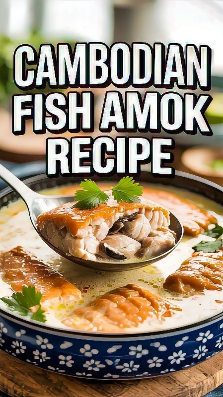 Cambodian Fish Amok Recipe - Jetset Cookbook
